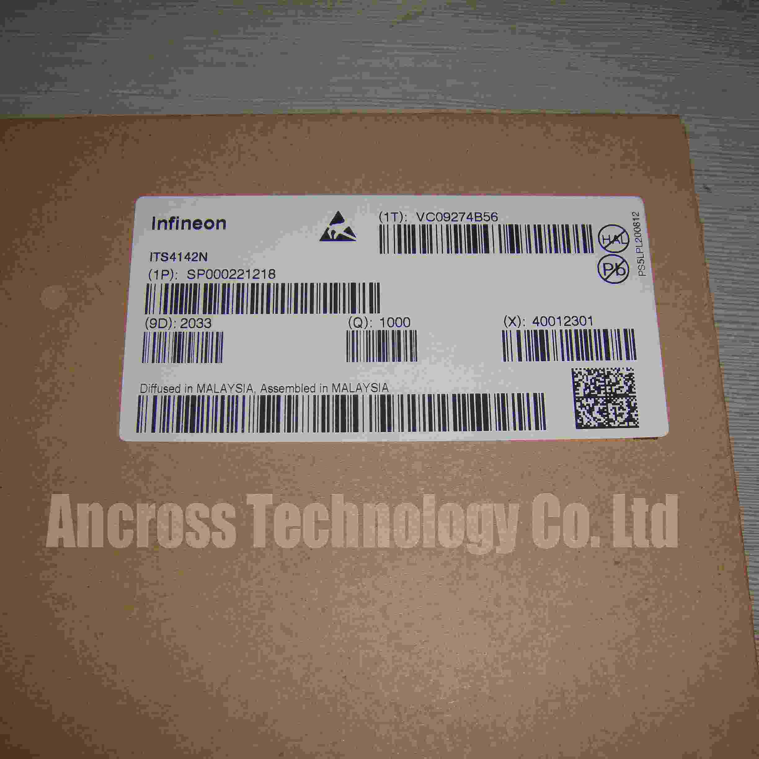 New Infineon Technologies AG ITS4142N InStock | Ancross Technology